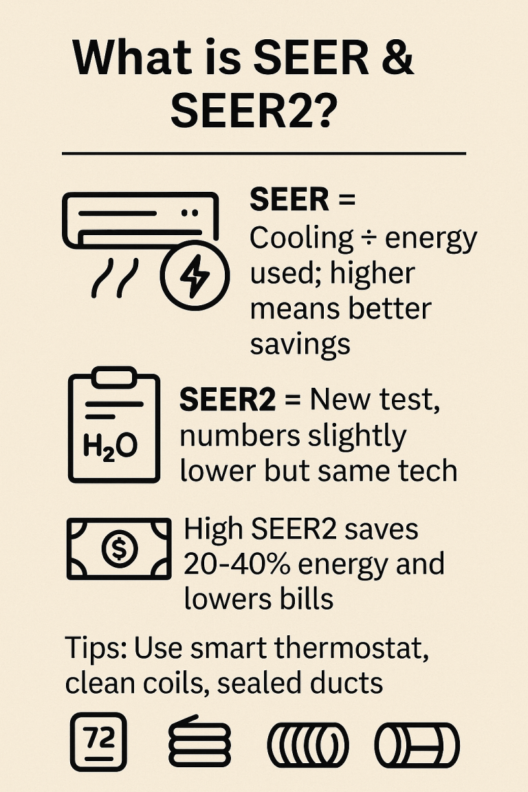 What Does SEER Mean in HVAC? Efficiency Guide for Homeowners